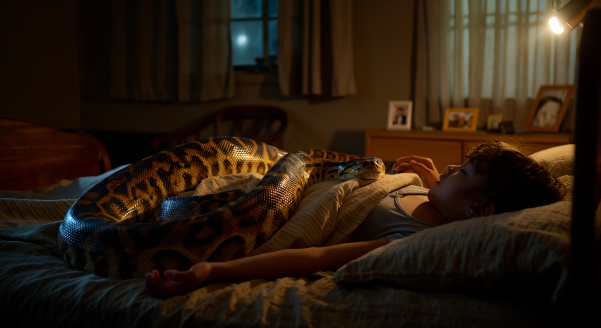 He Slept Every Night With a Python… Until Everything Changed